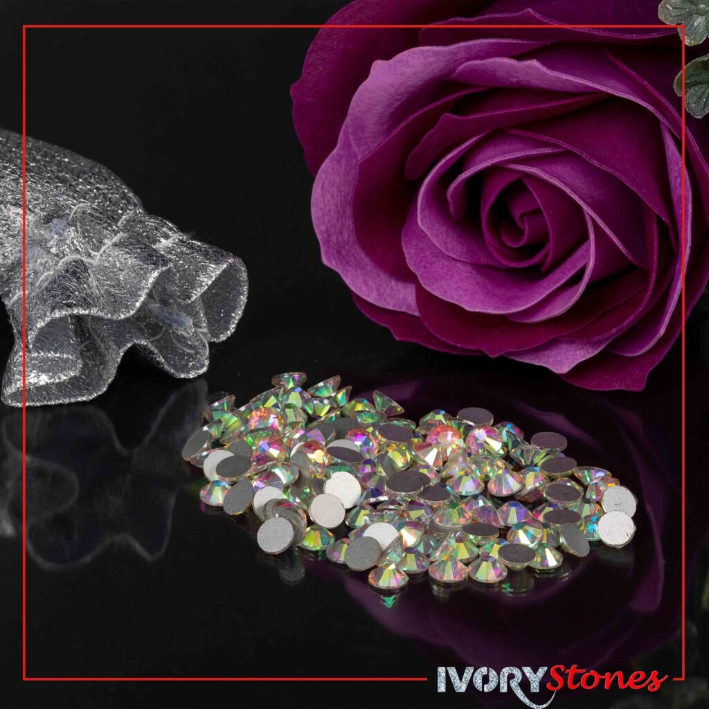 Premium Collection AB Gluing Crystals - Ivorystones